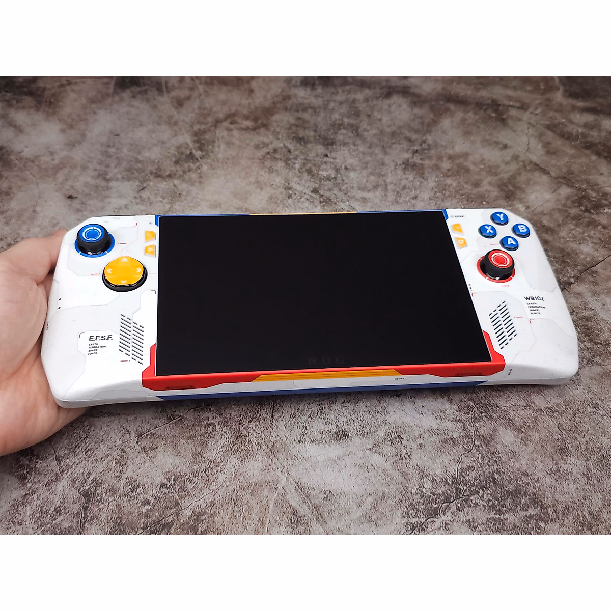 ROG Ally 1st Generation Matte Skin, Gundam Edition, Full Wrapping Matte Vinyl Skin for ROG Ally 1st Generation (Designed by POP SKIN)