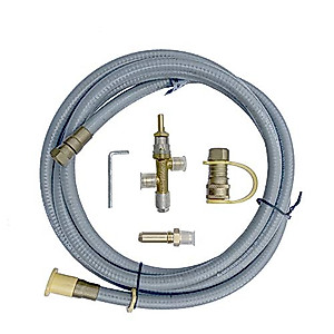 45,000 BTUs Conversion Kit for Propane to Natural Gas, Conversion Kit 10FT for Elementi Fire Pit/Fire Table