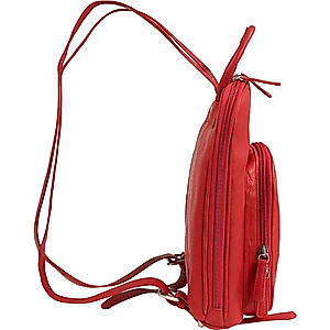 Osgoode Marley Cashmere Small Organizer Backpack (Brandy) Medium