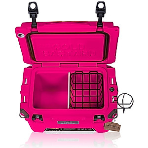COLD BASTARD COOLERS 20QT Cold Bastard Rugged+ Pink NEON Premium Ice Chest Cooler Accessories Free S&H(CB20-PN)