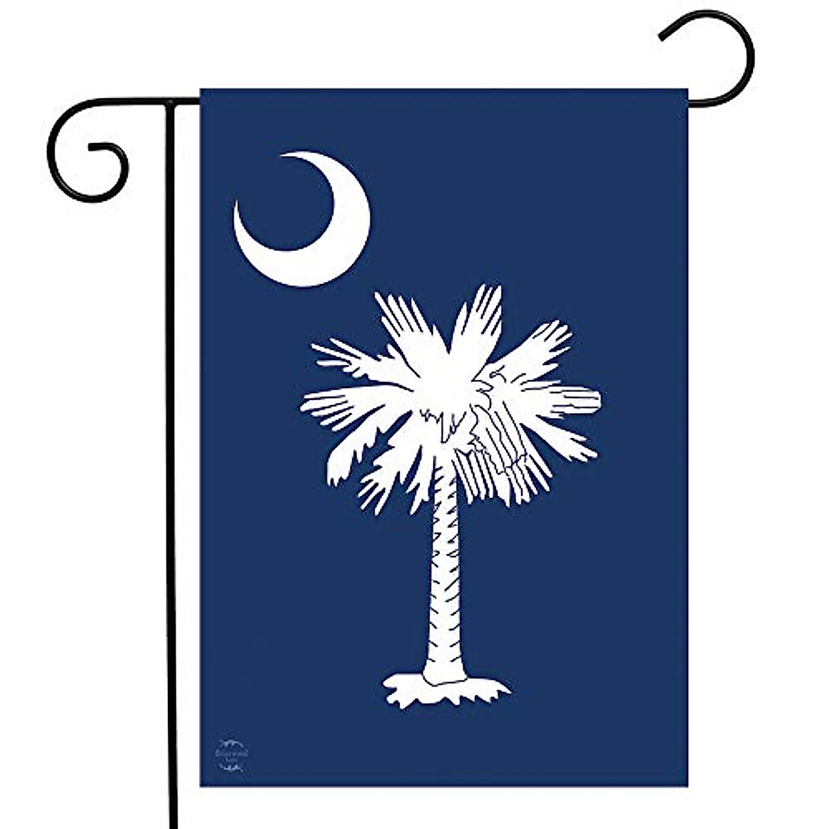 Briarwood Lane South Carolina Palm Tree Garden Flag State of S.C. 12.5" x 18"