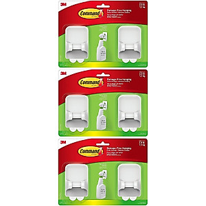 Command Spray Bottle Hangers Value Pack, 2-Hangers, 4-Large Strips (17009-HW2ES) (3)
