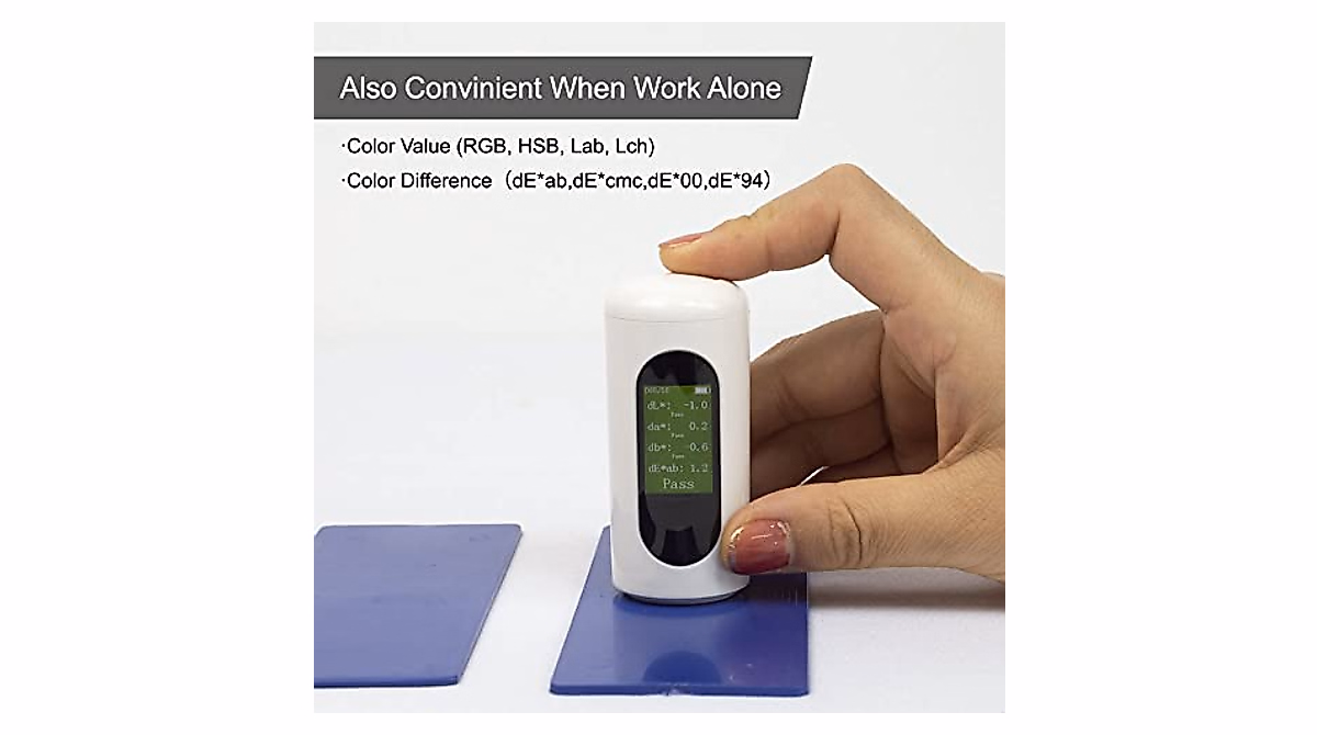 VEYKOLOR Color Sensor Colorimeter, Supporting Stand-alone and APP ...