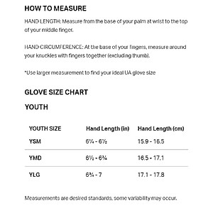 Under Armour Boys' Youth F8 Football Gloves , Black (001)/Metallic Silver , Youth Medium