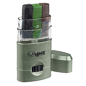 HME Products 3 Color Camo Face Paint Stick, Multi, One Size
