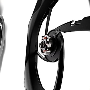 HYTE Flow FA12 Triple Fan Pack (120mm), High Performance PWM Gaming Case Fan, 1500 RPM, 4-PIN, Fluid Dynamic Bearing, White