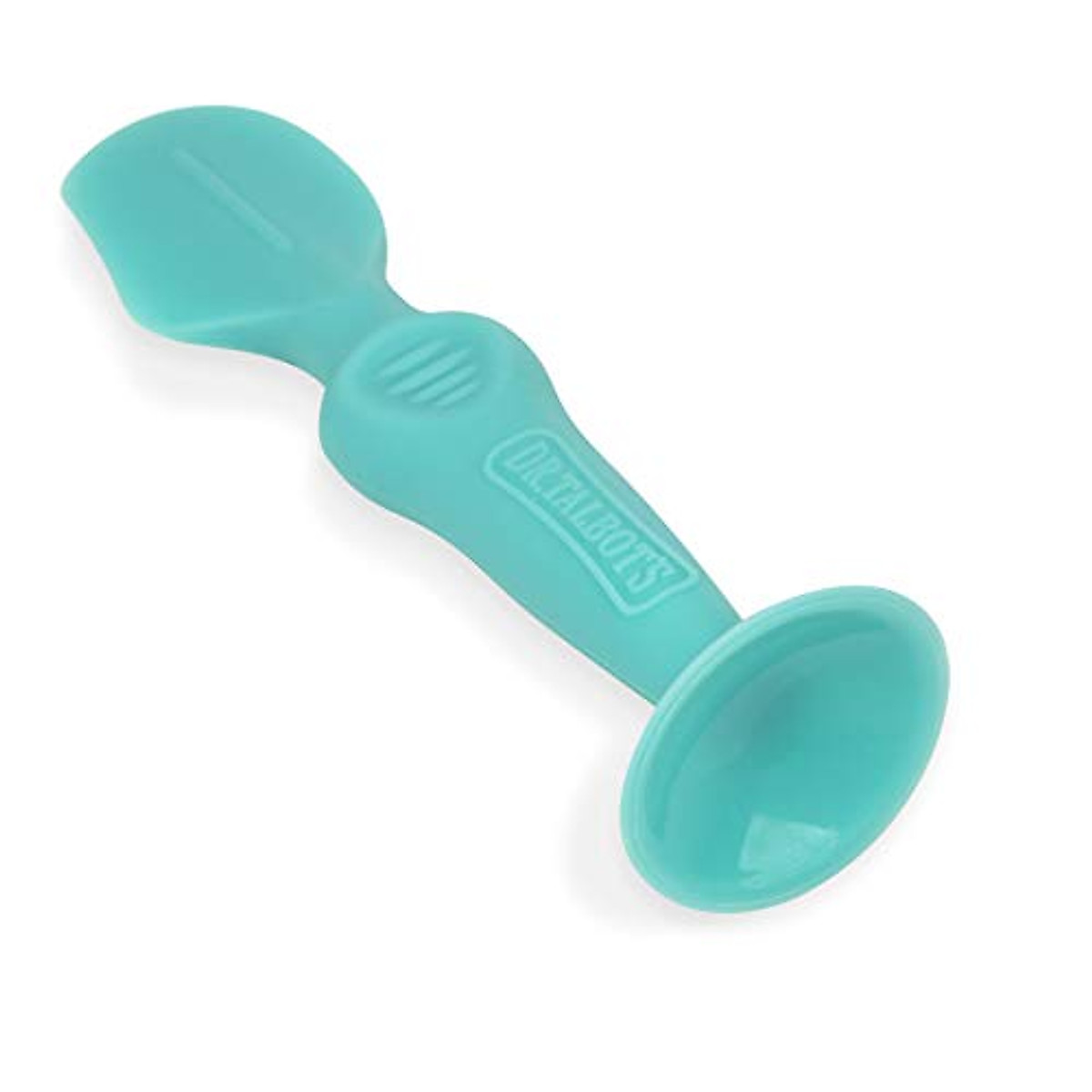 Talbot's Diaper Cream Soft Silicone Brush with Suction Base & Hygienic Case, Aqua, Mini Size, 2 Piece