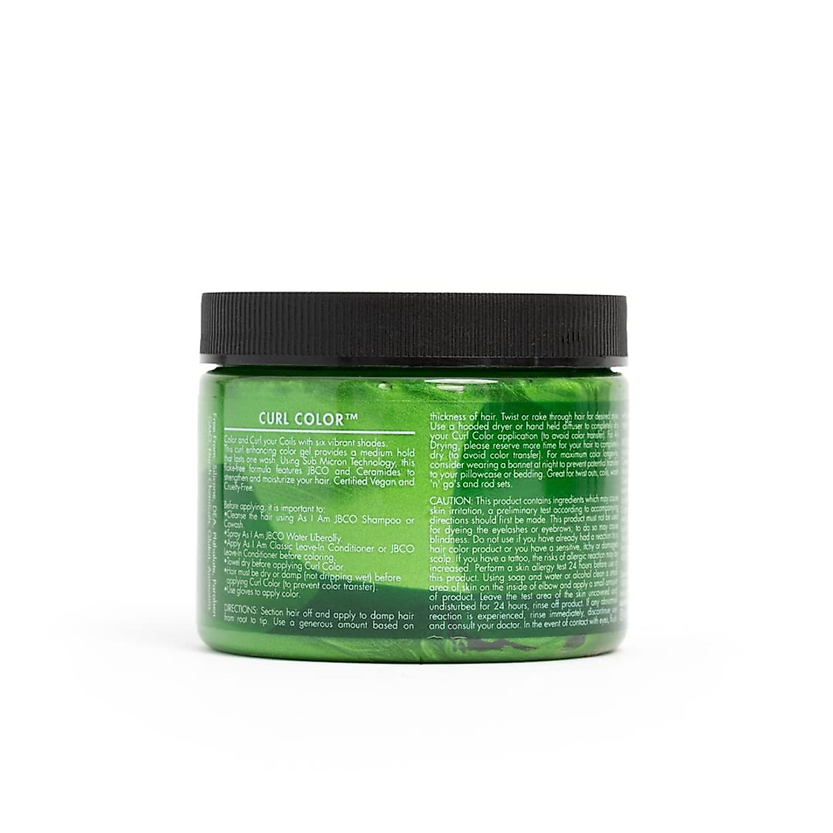 As I Am Curl Color - Emerald Green - 6 ounce - Color & Curling Gel - Temporary Color - Vegan & Cruelty Free