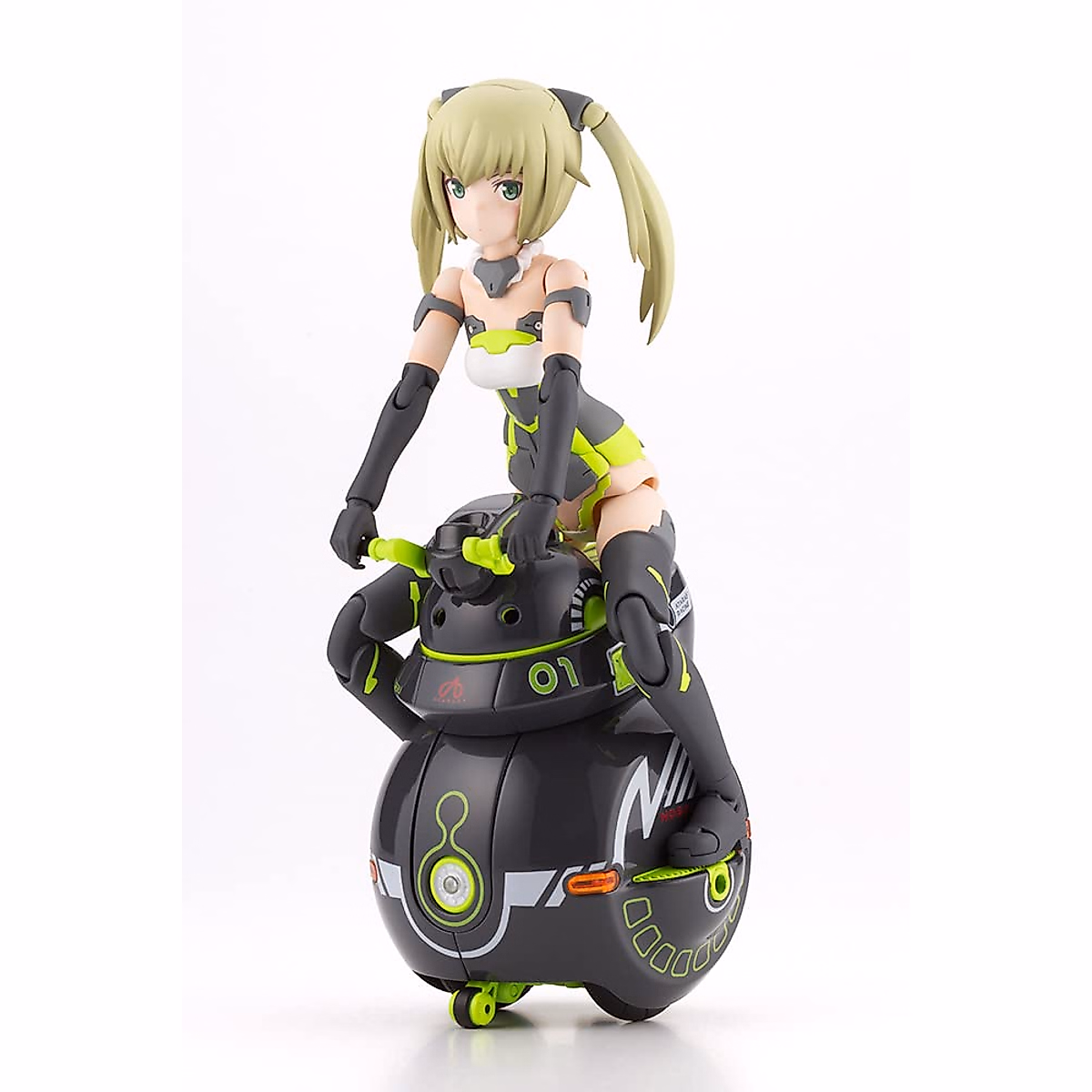 Kotobukiya Frame Arms Girl: Innocentia Racer and Noseru Racing Specs Plastic Model Kit,Multicolor