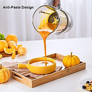 VOVGUU Quiet Blender Commercial Low noise Soundproof Heat Milk, Soup, Quiet Smoothie Blender 48oz./1.5L Self-Cleaning