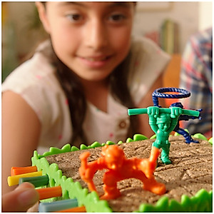 Spin Master Games Sink N’ Sand, Quicksand Kids Board Game with Kinetic Sand for Sensory Fun and Learning – Easy Toy Gift Idea, for Preschoolers and Kids Ages 4 and up