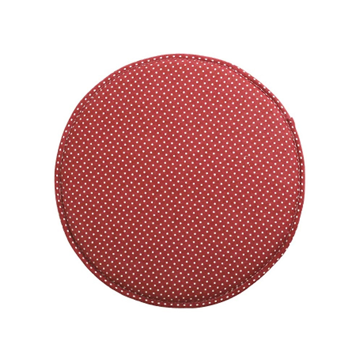 JINGXIN Pack of 2 Round Stool Pad Kids Soft Sponge Seat Cushion Bar High Stool Chair Pad - Diameter 13 inch,Red Dot