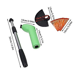 GANAZONO 1 Set Handheld Grass Trimmer Cordless String Trimmer Patio Homes Garden Weeder Root Removal Tool for Lawn Garden Pruning and Trimming Battery Included