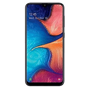 SAMSUNG Galaxy A20 6.4" 32GB GSM Unlocked 4G LTE Android Smartphone (Black)