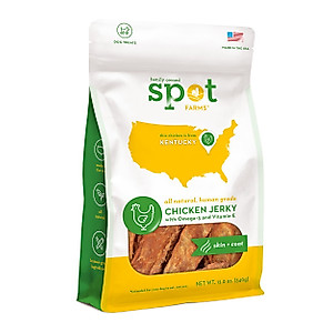 Spot Farms Chicken Jerky Healthy All Natural Dog Treats Human Grade For Skin And Coat 12 oz
