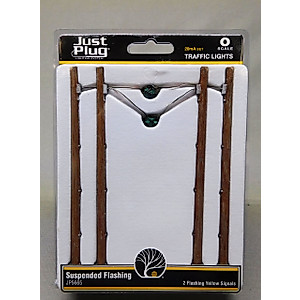 Woodland SCENICS Suspended Flashing Traffic Light 2 Pack O Gauge