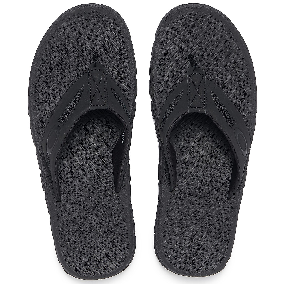 Oakley Mens Operative Sandal 2.0 Flip-Flop, Blackout, 10 US