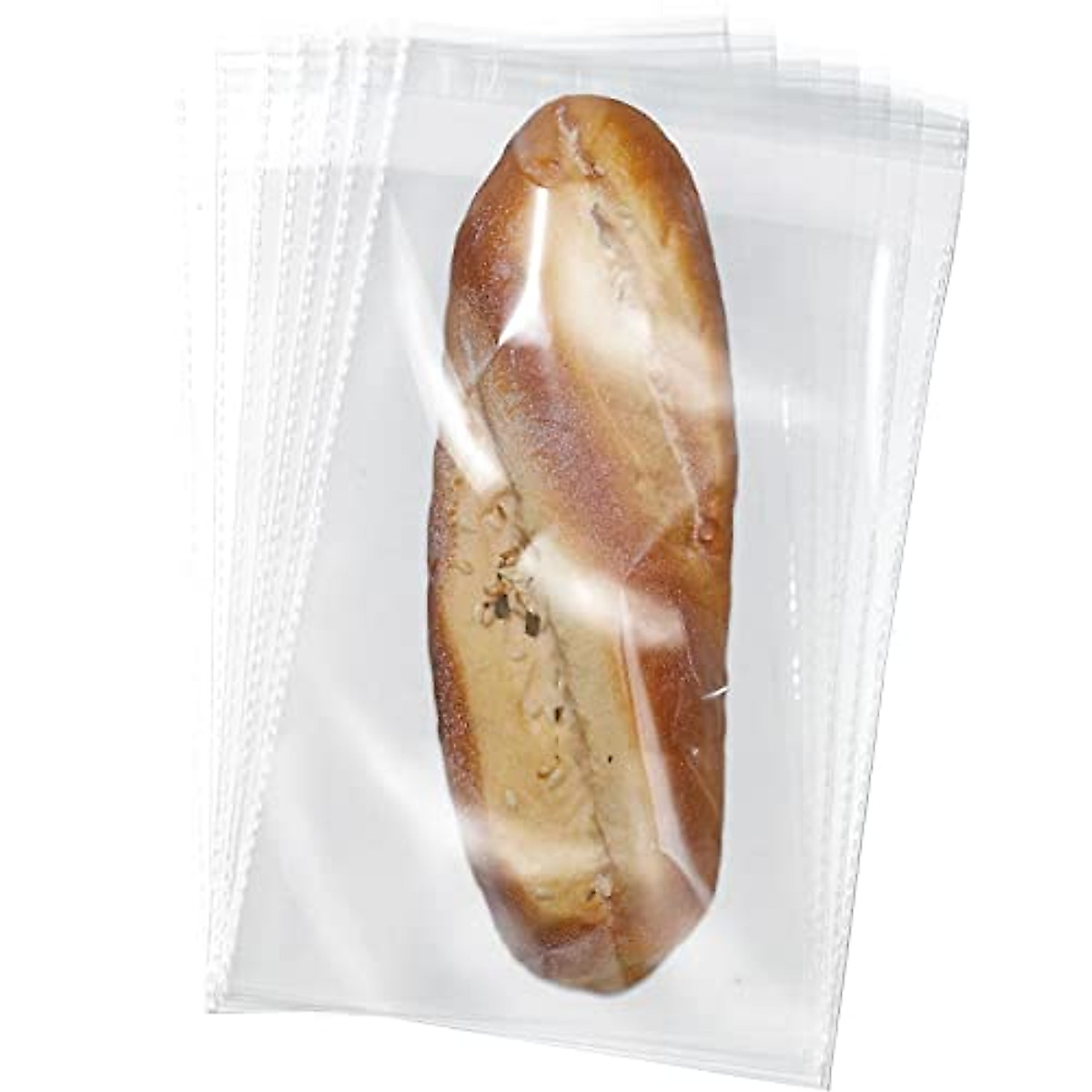 Famagic 6x9 Clear Cellophane Bags 200 Pack, Resealable Plastic Packing Bags for Prints Cards, Bakery, Jewelry, Crafts, Candies