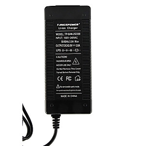 42V Charger PowerFast for 36V Pocket Mod Sports Lithium Battery Charger for 10Series 36V Battery Charger