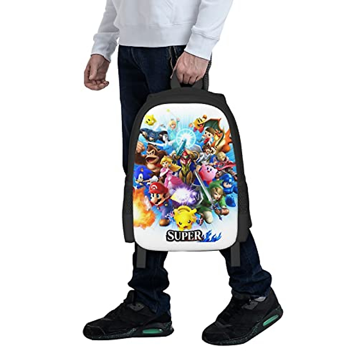 JIECHAOFANG Anime Backpack Cartoon Backpack Animation Traveling High-Capacity Fantastic Bag-12