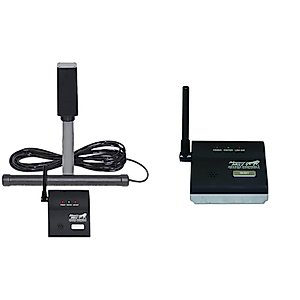 Mighty Mule Wireless Driveway Alarm (FM231) & Interior Wireless Driveway Alarm Additional Base Station (FM231-R), Black
