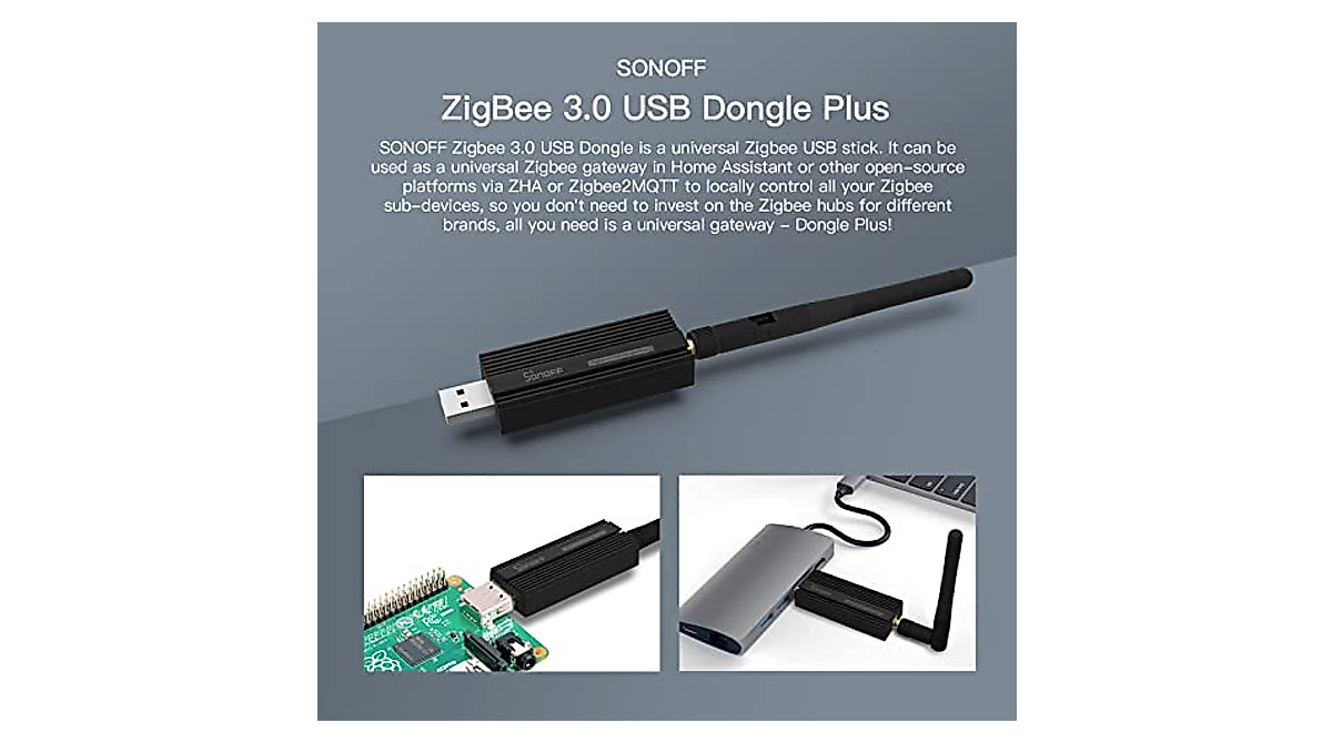 SONOFF Zigbee 3.0 USB Dongle Plus - Universal Zigbee Gateway for Smart Home