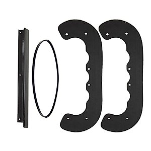 Pro-Parts 99-9313 Rubber Paddles 55-8760 Scraper and 95-6151 Belt Replacement Kit for Toro Snow Blower CCR2000 CCR2450 CCR3000 CCR3650