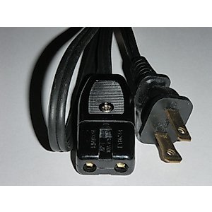 Universal Coffeematic Percolator Power Cord for Model 4488 4582 4587 (2pin)36" ;from#breadmachinepartfinder