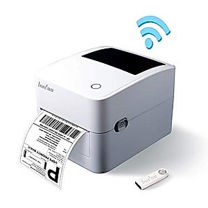 hudoo 2054K Thermal Label Printer,4X6 Shipping Label Printer,Barcode Printer, Label Marker, Compatible with Amazon, Ebay FedEx UPS Shopify Etsy Barcode Printer (Wi-Fi)