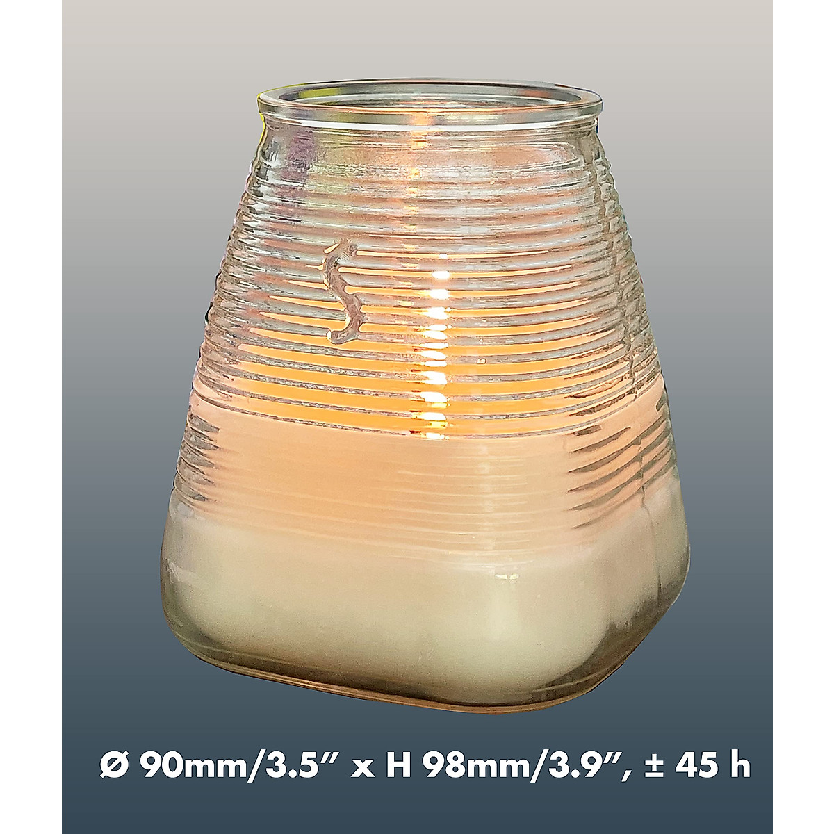 Citronella Candles, Outdoor Indoor Large Citronella Scented Jar Candles Set, Aromatherapy Candle - 45 Hours Burn Time - for Summer Home Garden Patio Balcony Outside Camping - 6 Pack (Ginger Love)