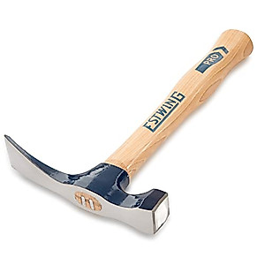 Estwing EW6-21BL 21 Oz Bricklayer Hammer With Wooden Handle , Blue