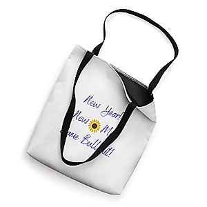 New Year! Sunflower Tote Bag