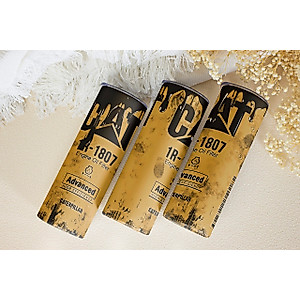 Caterpillar 1R-1807 Advanced High Efficiency Engine Oil Filter, Black and Yellow