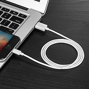 sharllen iPhone Charger Cable (3 Pack 3FT) Fast USB iPhone Charging Cable Long Cord Compatible iPhone 14/13/12/11/XS/Max/XR/X/8/8 Plus/7/7 Plus/6/6 Plus/6S/6S Plus More (White)
