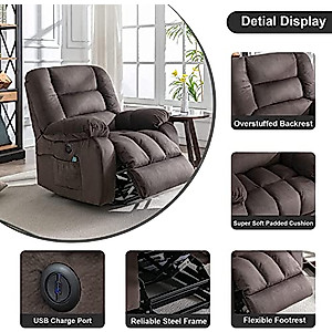 Phoenix Home Power Chair Lift Recliner, Brown