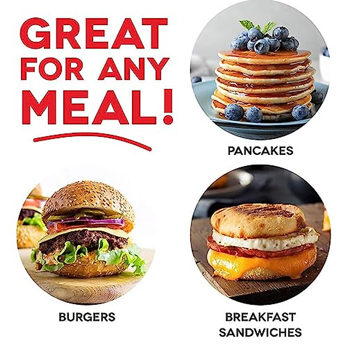 Mini Pancakes Maker, Mini Waffle Maker Machine, Mini Pancake Griddle Breakfast Maker, Non-stick Multifunctional Round Griddle Electric Kitchen Small Appliances Eggs Cookies Sandwich Maker