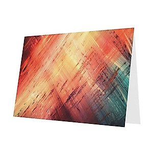 BONDIJ Greeting Cards With Envelopes Abstract Art Print Thank You Card Blank Cards For All Occasions Birthday Thank You Wedding Holiday Parties And More 4 X 6 In