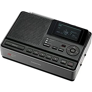 Sangean CL-100 S.A.M.E. Table-Top Weather Hazard Alert with AM/FM-RBDS Alarm Clock Radio (Renewed)