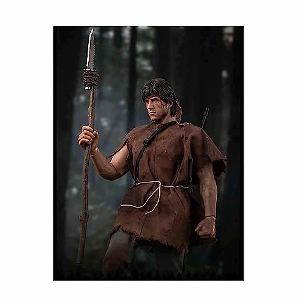 threezero Rambo: First Blood John Rambo 1:6 Scale Collectible Figure,Multicolor
