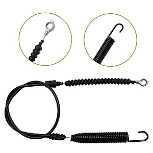 Ganivsor Deck Engagement Cable 946-05124A Replaces MTD Craftsman Huskee Murray 746-05124A 746-05124 946-05124 Lawn Mower