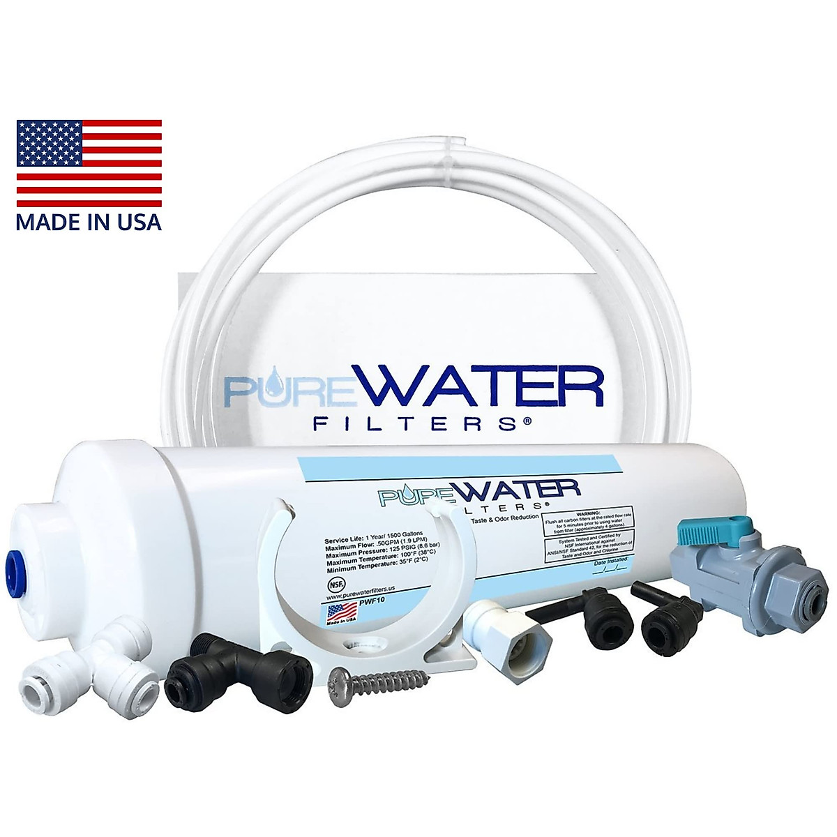 Filtered Water Refill Do-It-Yourself Kit, For Non-Commercial Keurig Coffee Brewers by PureWater Filters