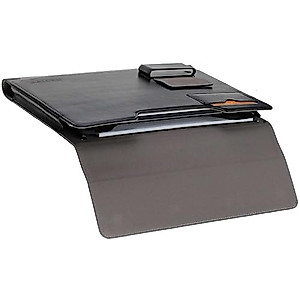 Broonel Black Leather Folio Case - Compatible with ASUS Chromebook C204 11.6" / ASUS Chromebook Flip C214 11.6"