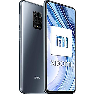 Xiaomi Redmi Note 9 Pro (128GB, 6GB) 6.67" FHD+ Display, Snapdragon 720G, Dual SIM GSM Unlocked Global 4G LTE (T-Mobile, AT&T, Metro, Straight Talk) International Model (128GB SD Bundle, Grey)