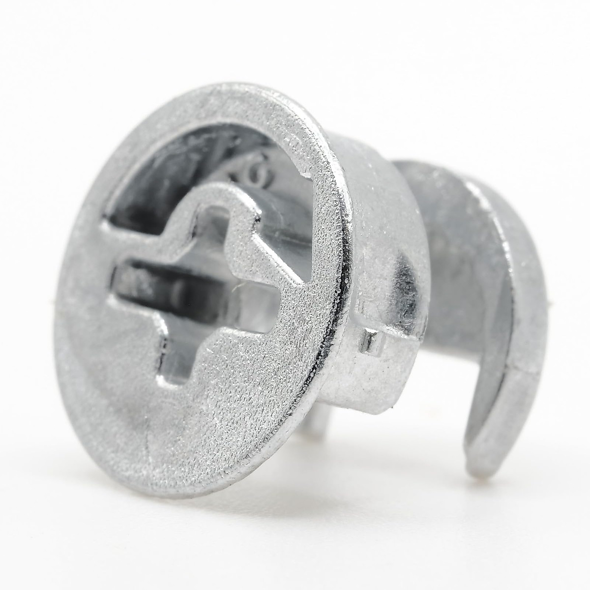 ReplacementScrews Eccentric Cam Locks Compatible with IKEA 103114 (Kullen, Alex, MICKE) Case with Flange - 12mm x 10mm - Zinc Alloy (Pack of 8)