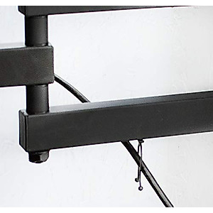 VIVO 23 to 55 inch Screen TV Wall Mount with Adjustable Tilt and Entertainment Shelf, Floating AV, DVD Shelving, Black, Mount-VWSF1