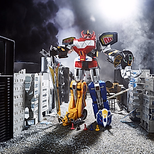 Power Rangers Hasbro Lightning Collection Zord Ascension Project Mighty Morphin Dino Megazord 1:144 Scale Collectible