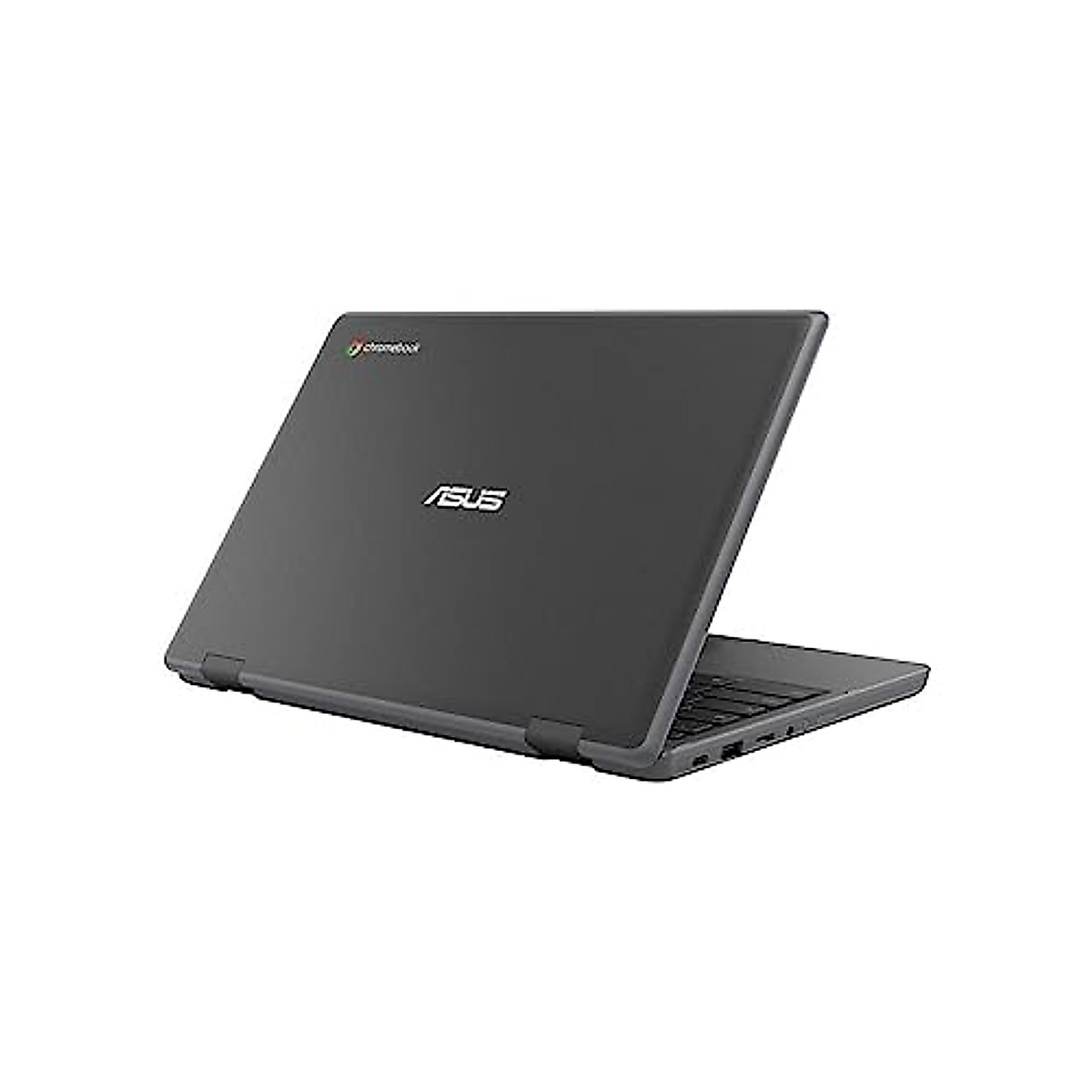 ASUS 11.6'' LCD HD（1366 x 768） Rugged Chromebook CR1 Intel Celeron N5100, 1.1 GHz, 8GB, 32GB eMMC, UHD Graphics, Chrome OS, Dark Gray, Webcam, Bluetooth, Wi-Fi 6 + Accessories