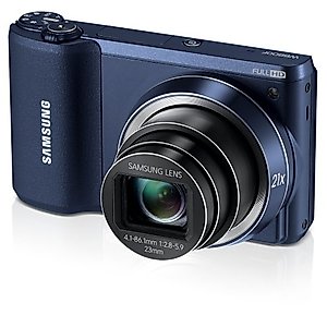 Samsung WB800F 16.3MP CMOS Smart WiFi Digital Camera with 21x Optical Zoom, 3.0" Touch Screen LCD and 1080p HD Video (Black)