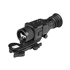 AGM Rattler TS35-384 Thermal Imaging RifleScope 384x288 & BOG DeathGrip Aluminum Tripod with Durable Aluminum Frame, Lightweight, Stable Design, Bubble Level, Adjustable Legs