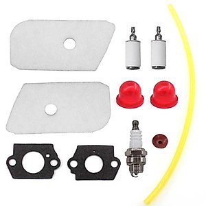 AISEN AIR Filter Fuel LINE Primer Bulb for Husqvarna 530150253 124C 124L 125C 125E 125L 125LDX 125R 125RJ 128C 128L 128LD 128CD 128LDX 128R 128RJ